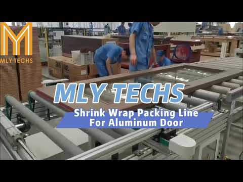 Efficient Aluminum Door Shrink Wrap Packing Line: Boost Packaging ...