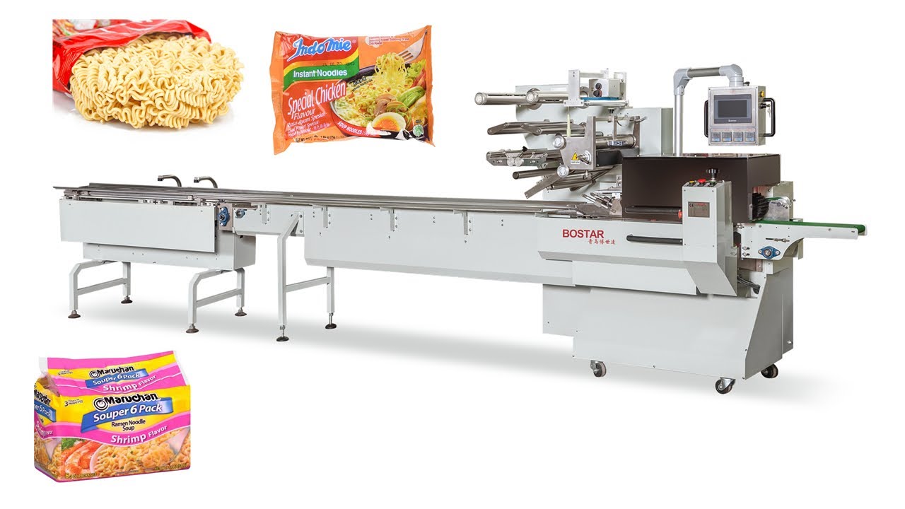 Efficient Packaging Solution for Instant Noodles Cakes with Flow ...