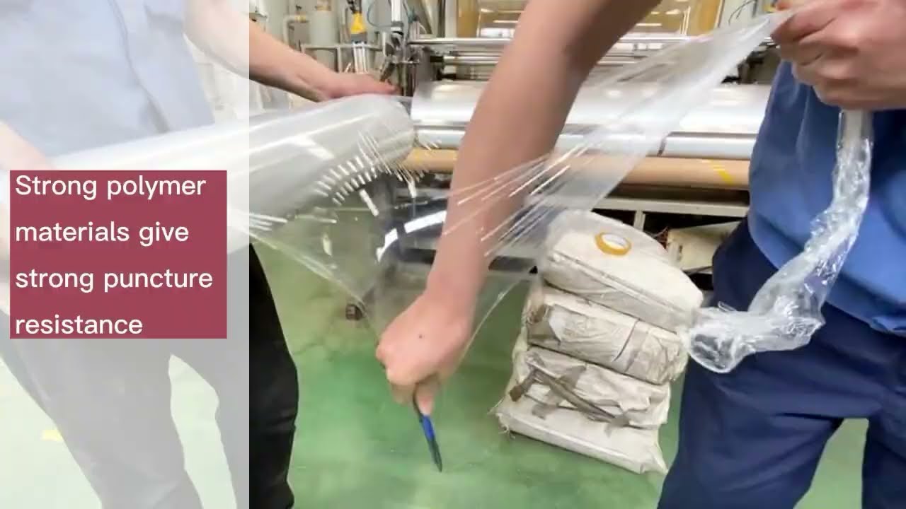 Efficient Pallet Wrapping Solution: High-Quality Transparent Stretch ...