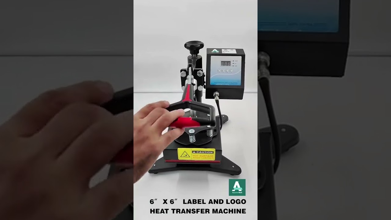 Efficient Sublimation Heat Press Machine for 6x6 Labels and Logos - Bag ...