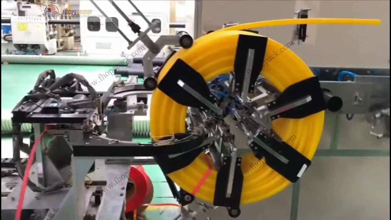 Effortless Hose Coiling and Strapping Machine: Simplify Your Packaging ...