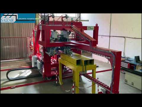Effortlessly Secure Slab Packages with Transverse Strapping Machine and ...