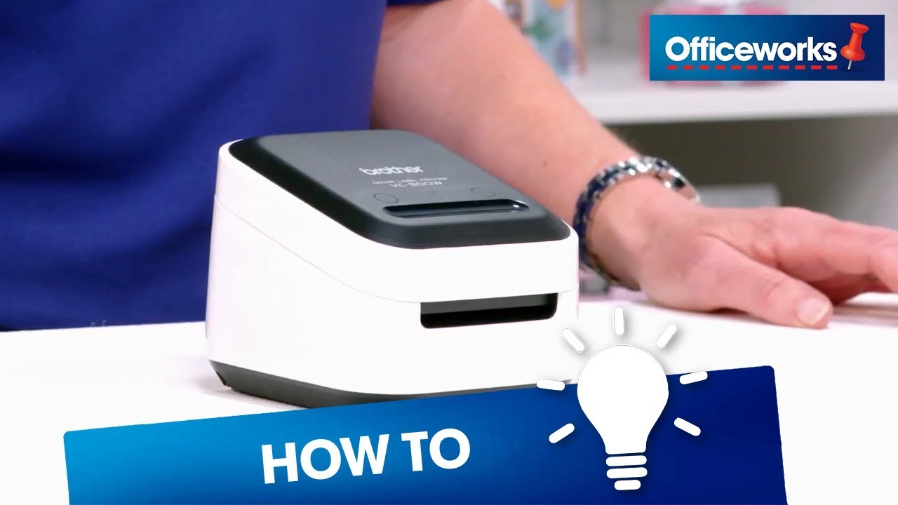 Effortlessly Set Up Your Colour Label Printer with Brother VC-500W ...