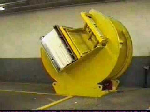 180° Upender Machine - Bag packing and packing line