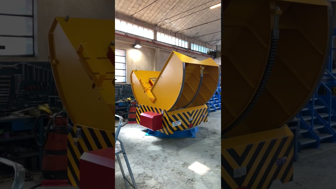 Coil Rotator: A Versatile Tilter - Bag packing and packing line