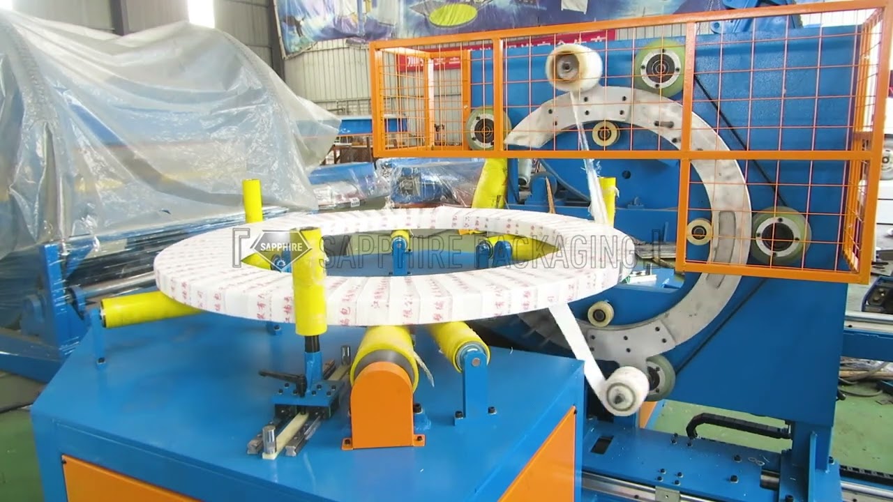 Coil Wrapping Machine Evaluation by Horizontal Packaging - Bag packing ...