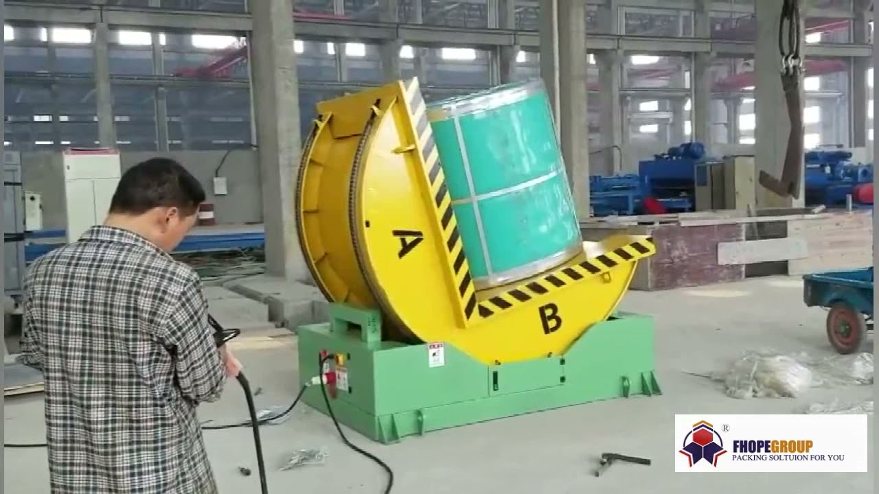 Coil and Roll Turnover: Simplified Mechanical Tipper - Bag packing and ...