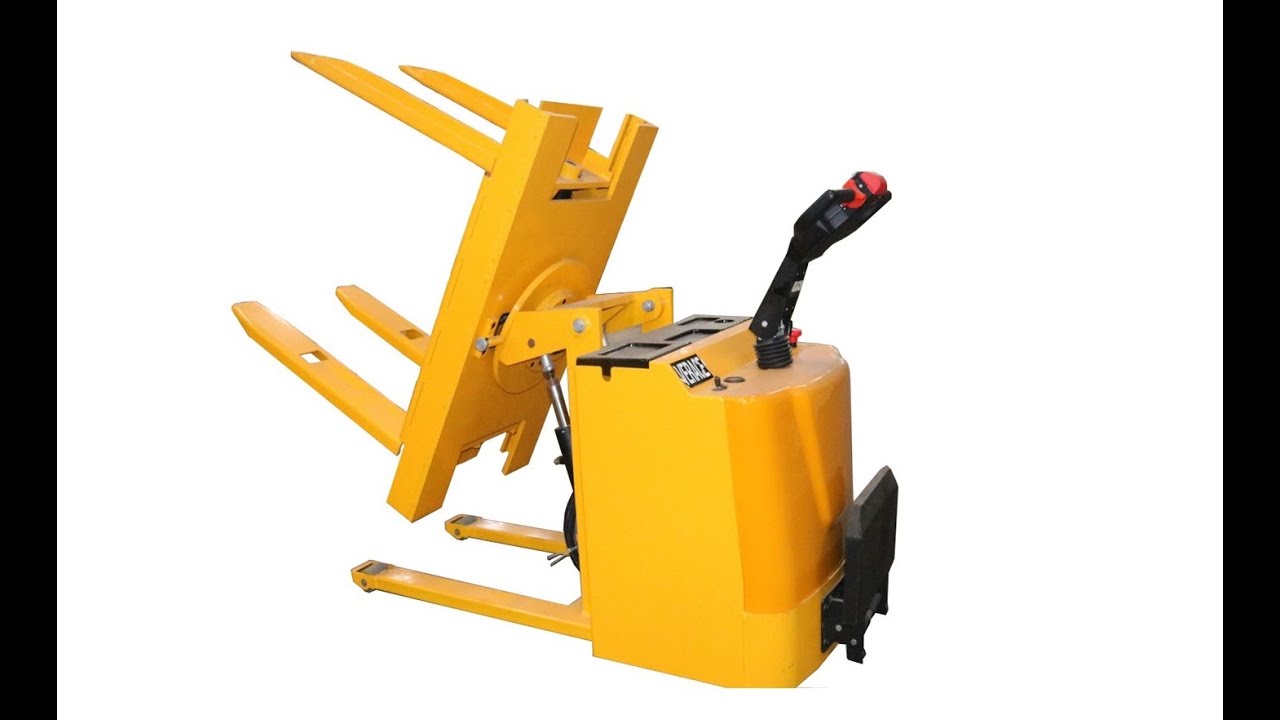 Portable Pallet Changing Device - Bag packing and packing line
