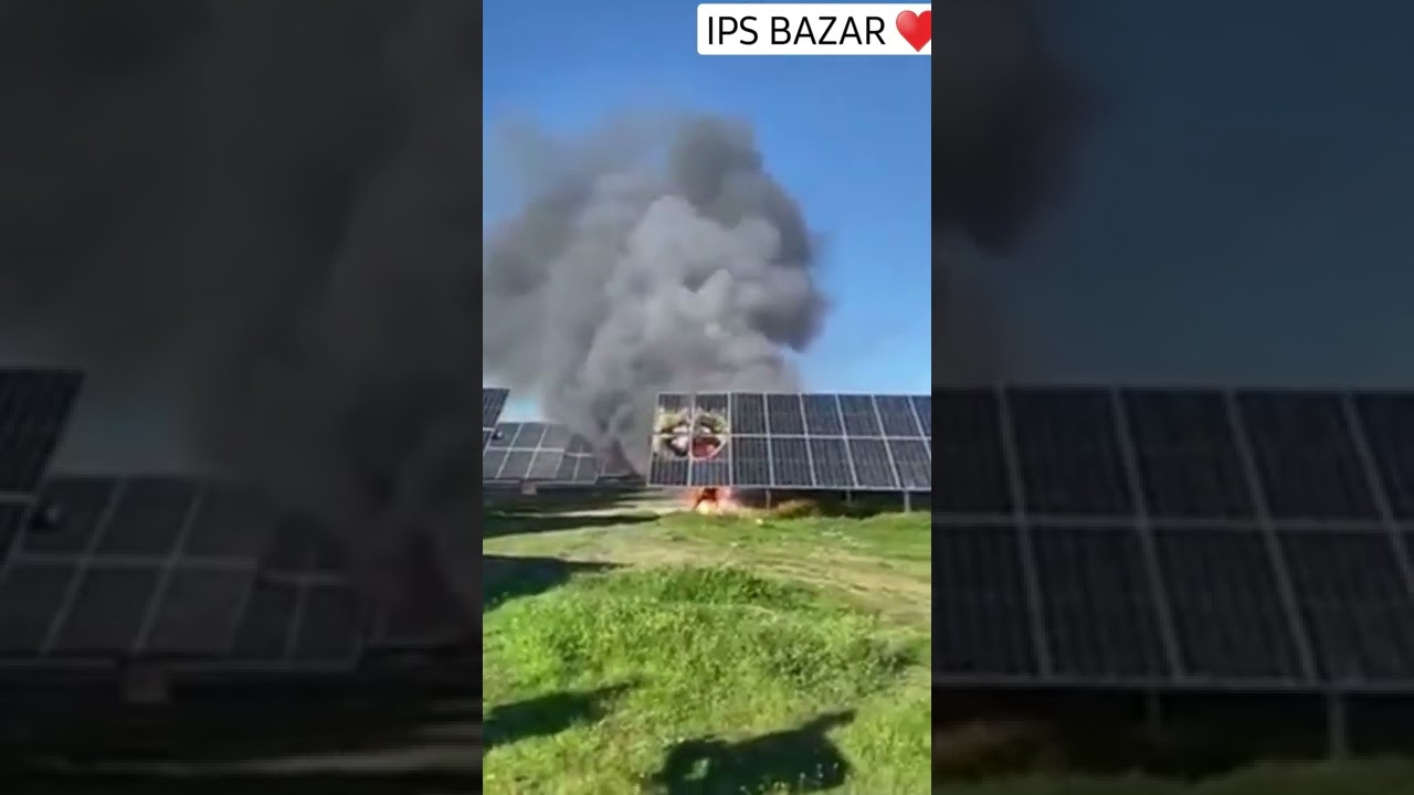 Solar Panel Destruction | Solar System | Solar Fire Risk - Bag packing ...