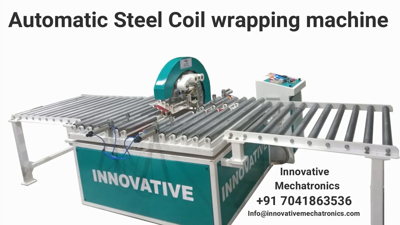 Steel Coil Wrapping Machine: Horizontal Strapping Solution - Bag ...